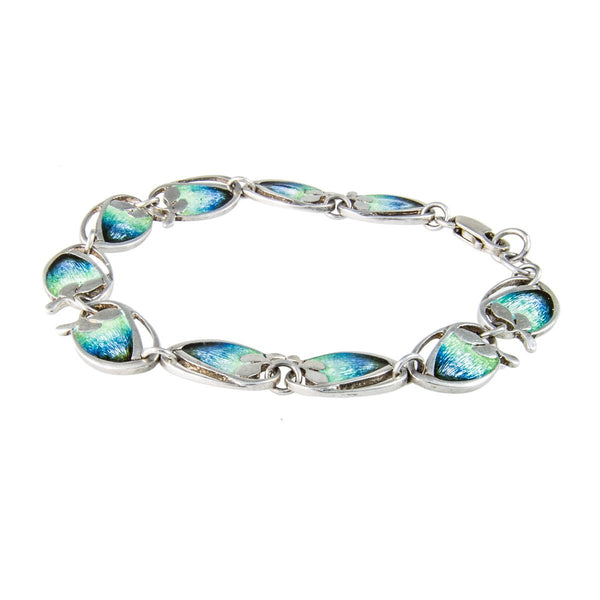 A Pat Cheney Enamelled Silver Bracelet – Jewellery Hound